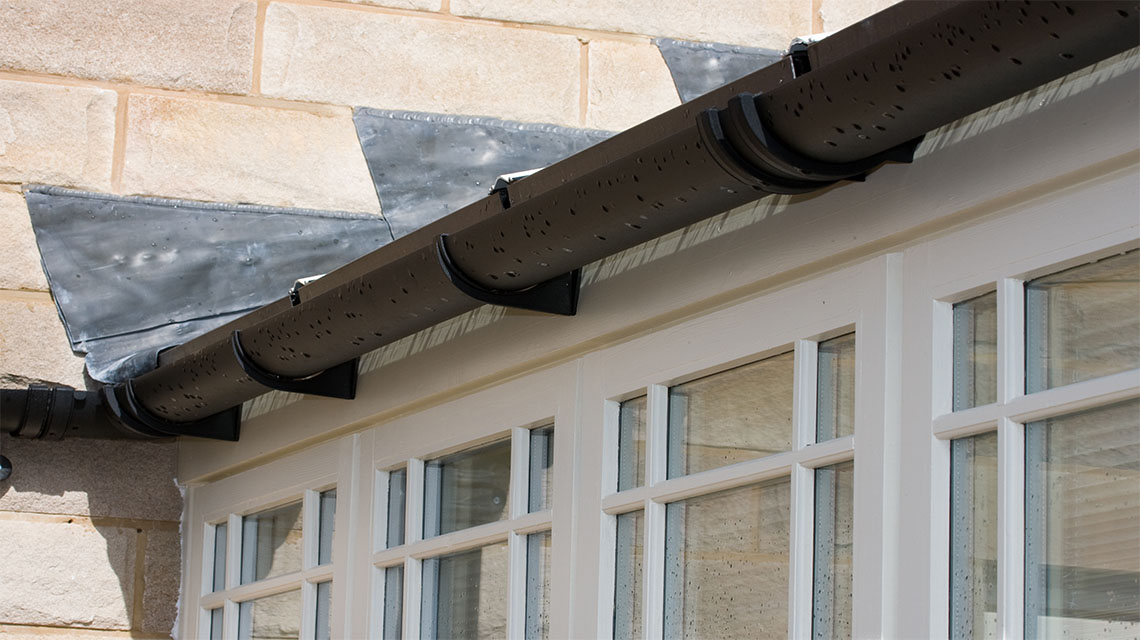 Roe Developments achieves a true cast iron effect rainwater system with ...