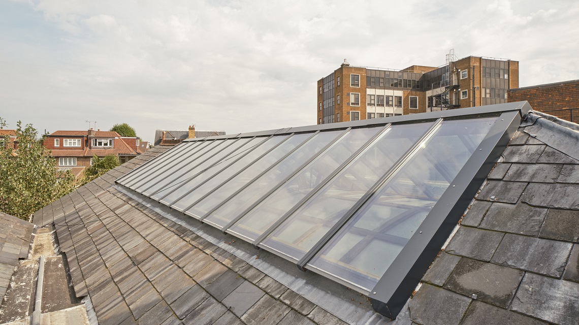 Library given new lease of life with bespoke Dual Pitch Rooflights