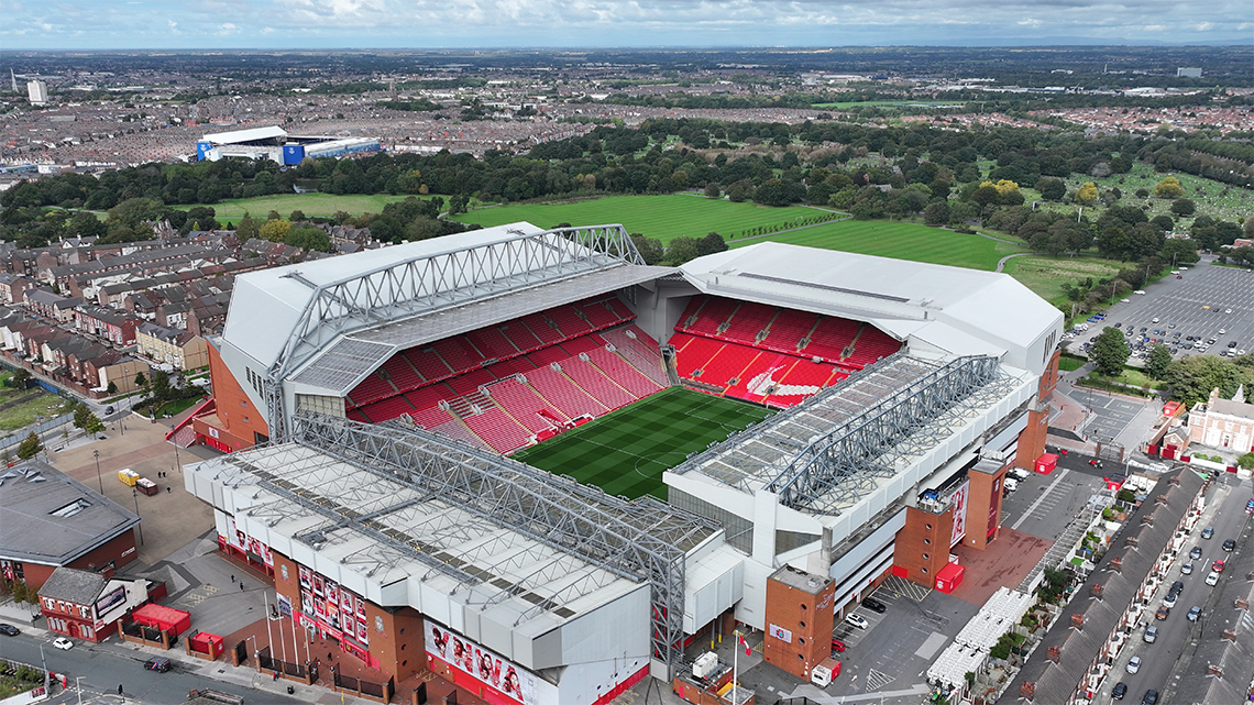 Anfield Stadium (Liverpool FC – Anfield Road stand)
