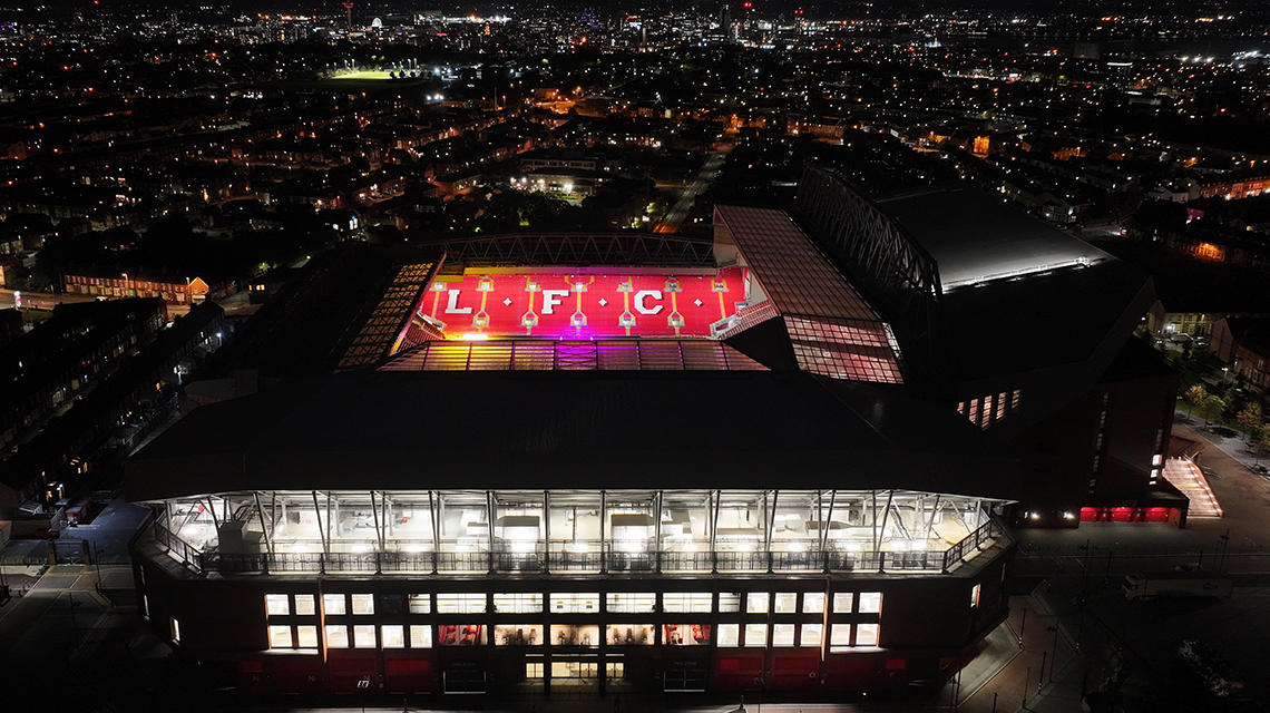 Anfield Stadium (Liverpool FC – Anfield Road stand)