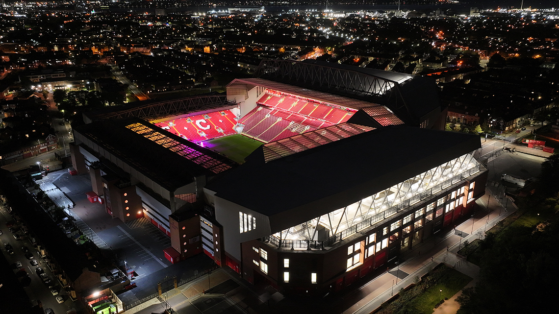Anfield Stadium (Liverpool FC – Anfield Road stand)