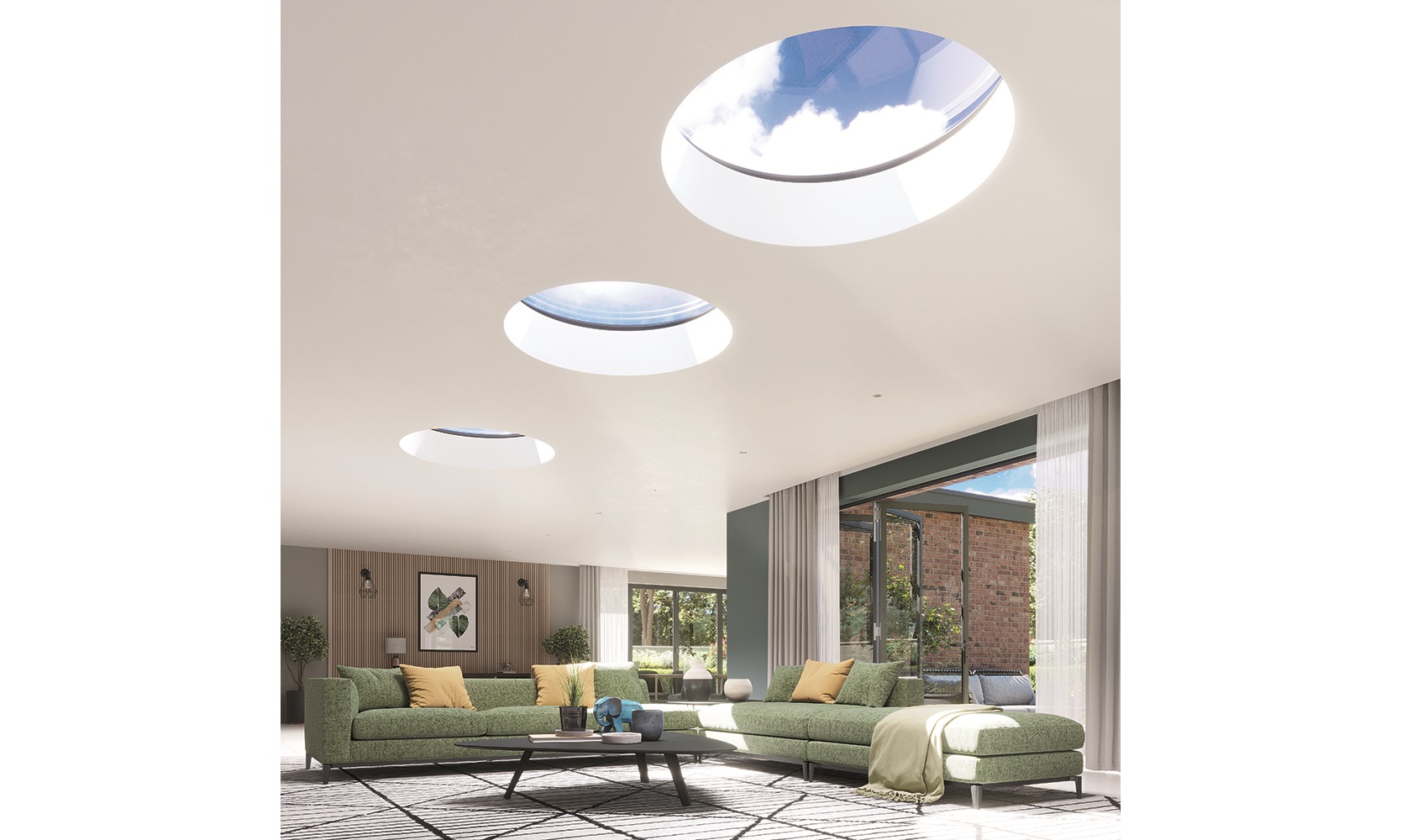 Circular Rooflight | Flat Glass Skylight | Brett Martin