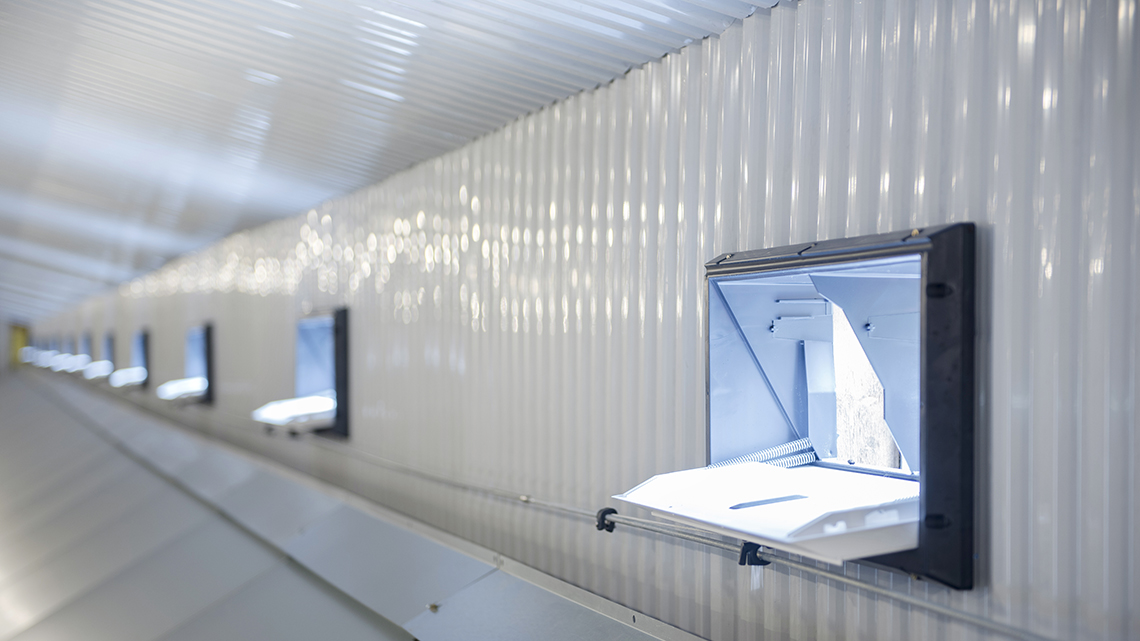 Marvec CS Agri hygienic cladding poultry shed