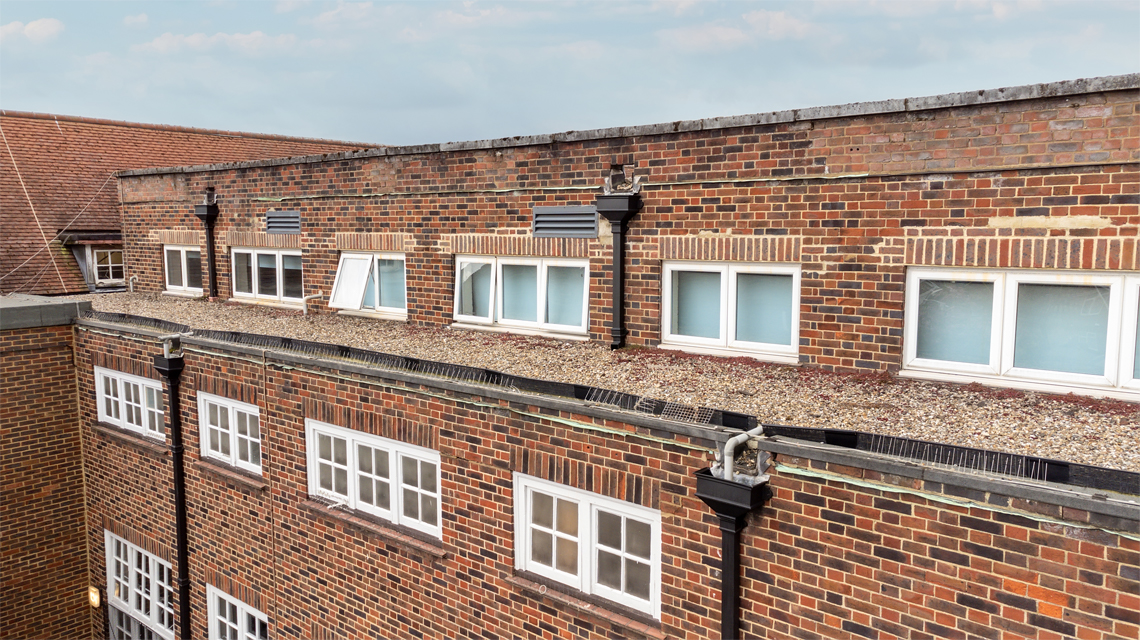 Cascade cast iron effect installed at Fryent Primary School, London